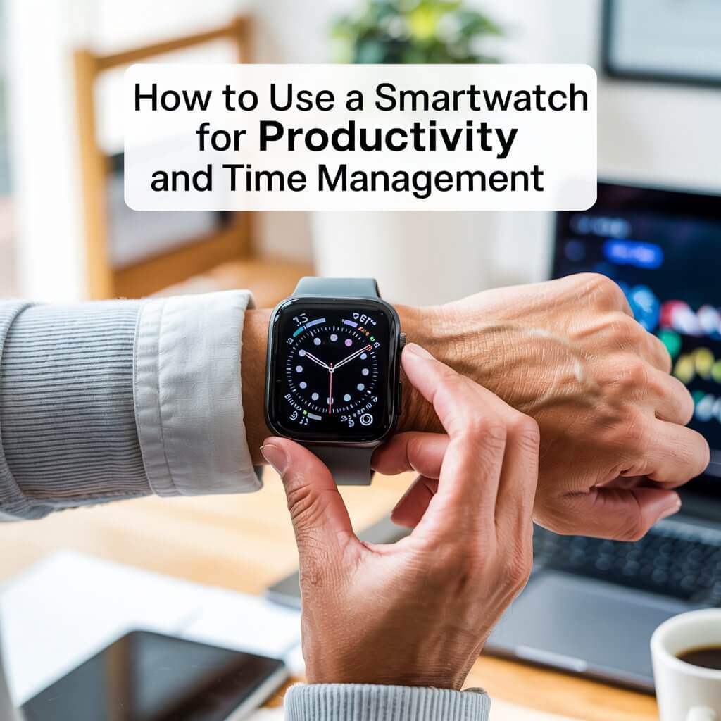 How to Use a Smartwatch for Productivity and Time Management